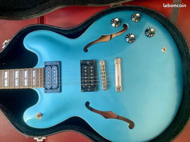 Epiphone supernova city blue - OASIS ( Noël gallagher ) - Instruments ...