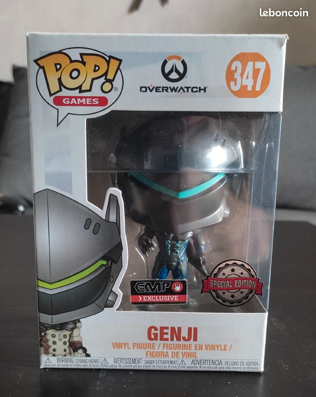 Funko POP Genjin Carbone Overwatch (édition limitée) - Collection