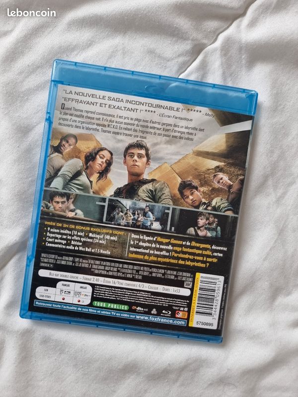 Blu ray film le labyrinthe - DVD - Films