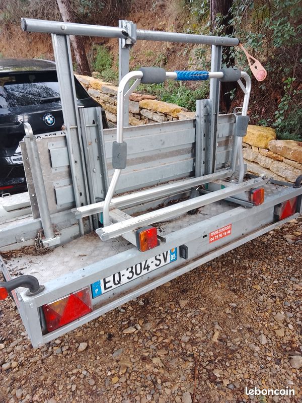 Remorque transversale JALON extensible ttes options - Équipement caravaning