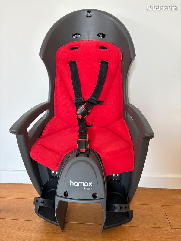 Siège vélo enfant Hamax Smiley Neuf - Équipement bébé