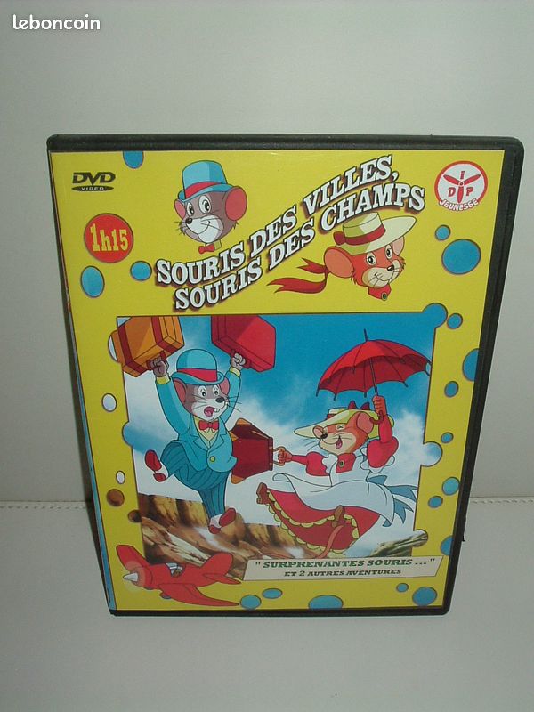 DVD dessin animé Souris des Villes, Souris des Champs - DVD - Films