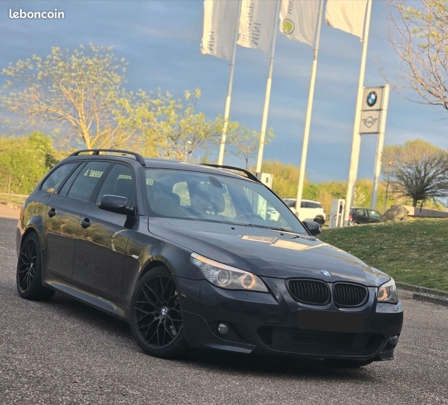 Belle bmw 525i pack m e61 phase 2 série 5 automatique - Voitures