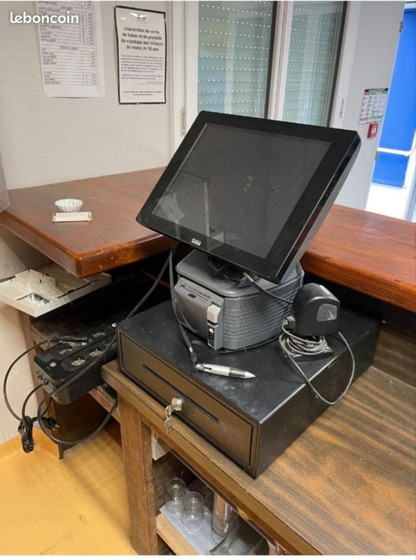 Caisse enregistreuse tactile SAGA SGD-100-G complète + logiciels PRO ...