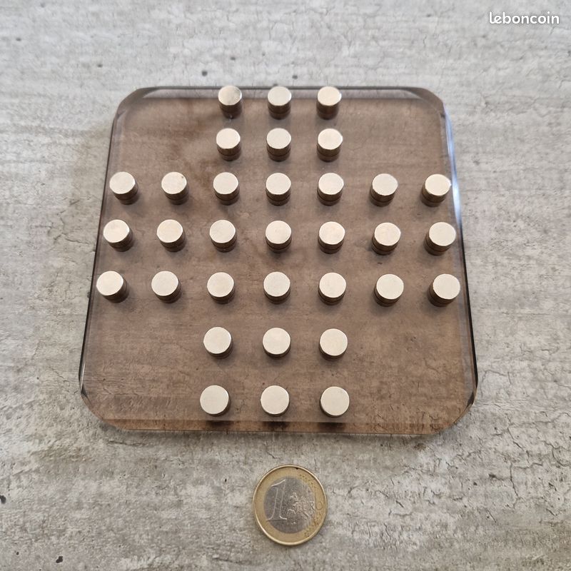 Casse-tête Solitaire Verre et Métal (Vintage) - Jeux & Jouets