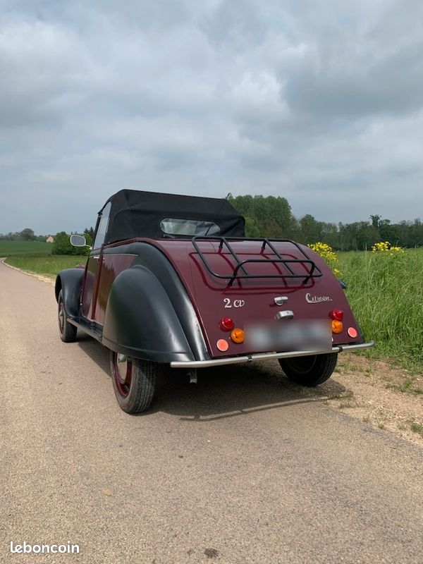 Citroen 2cv coupé cabriolet - Voitures