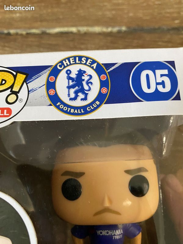 POP FOOTBALL CHELSEA EDEN HAZARD 05 #5 figurine funko 2018 - Collection