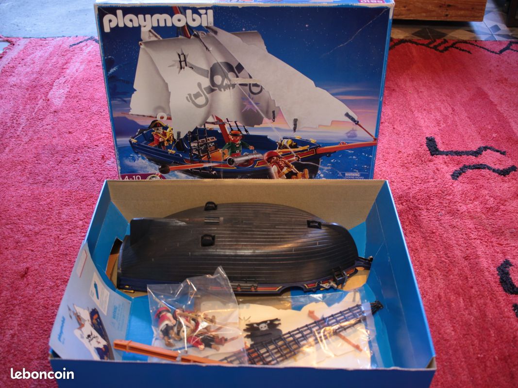 Bateau de pirates Playmobil - Jeux & Jouets