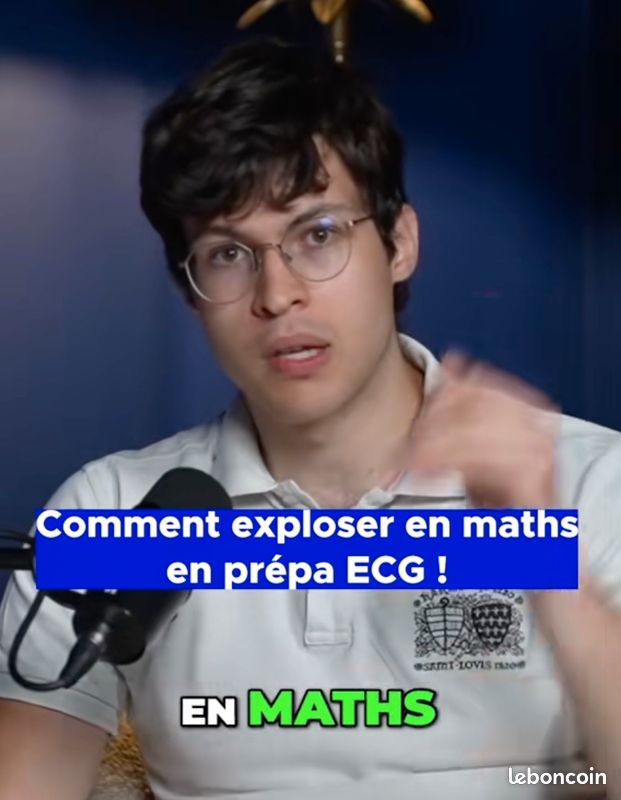 Cours particuliers – Collège, Lycée, Prépa (maths, français, langues ...