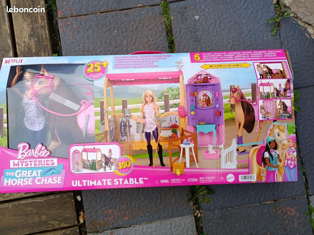 Barbie écurie de rêve avec cheval NEUF - Jeux & Jouets