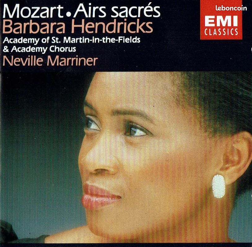 W. A. Mozart : Airs Sacrés avec Barbara Hendricks - CD - Musique