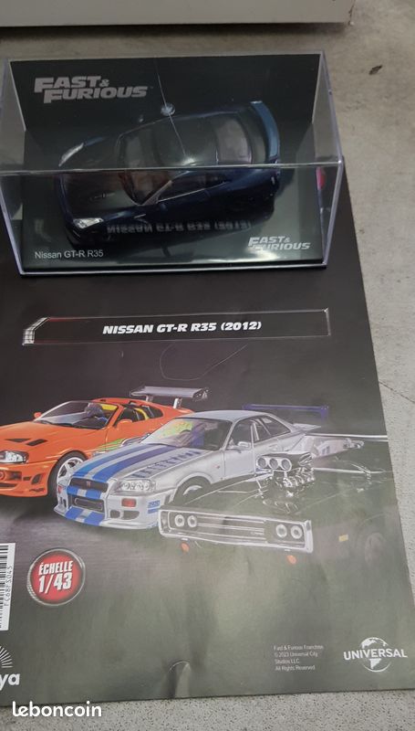 Voiture Fast & Furious N°45 Nissan GT-R (R35) 2012. En bon état🎄🎁 ...