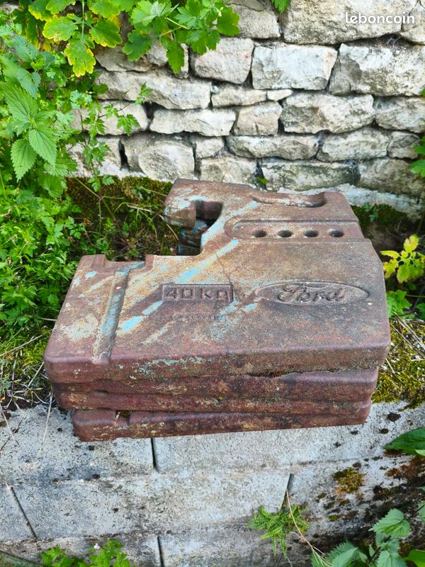 4 Masses Ford 40kg - Matériel agricole