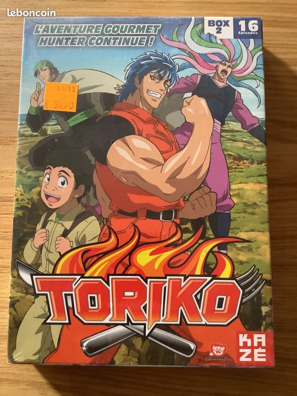Toriko coffret 3 DVD 16 épisodes neuf - DVD - Films