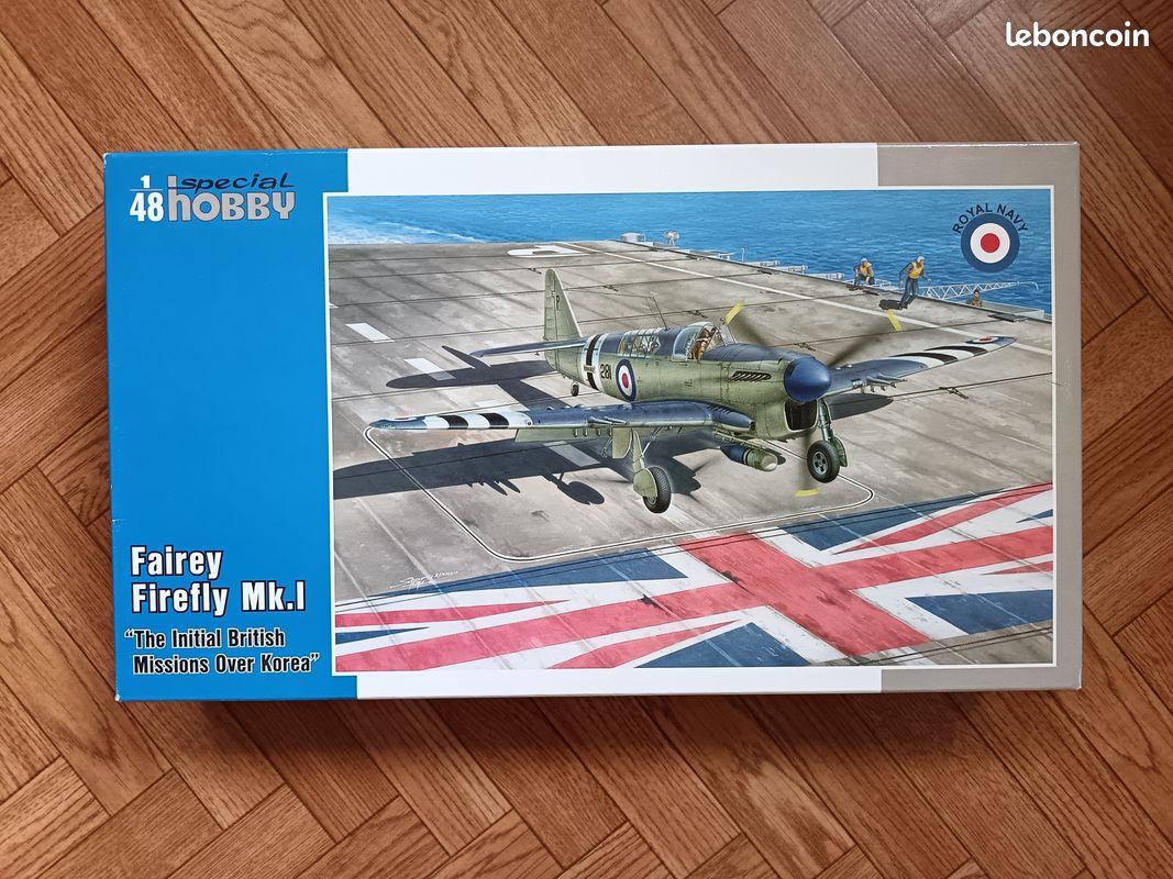 Maquette d'avion au 1/48 - Fairey Firefly FR Mk.I "The Initial British ...