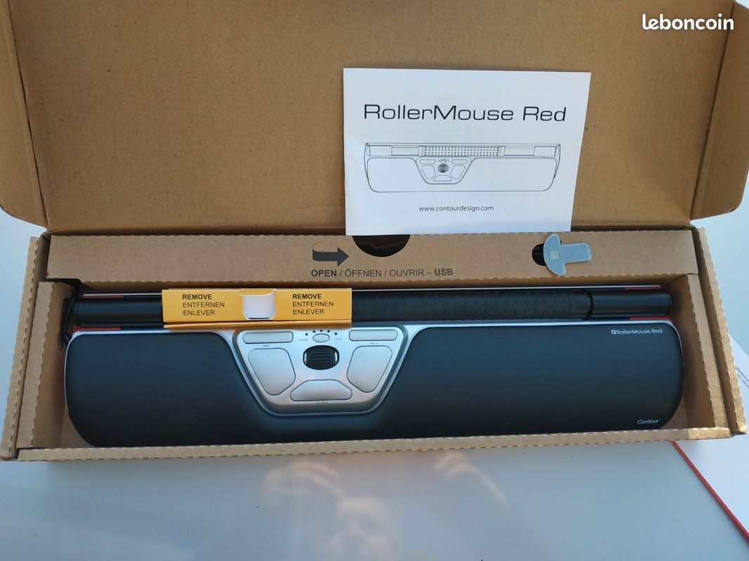 Rollermouse Contour RED quasi neuve excellent état - Accessoires ...
