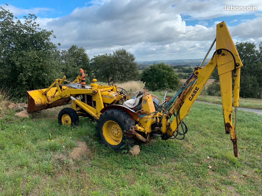 Tractopelle case 580 CK - Manutention - Levage