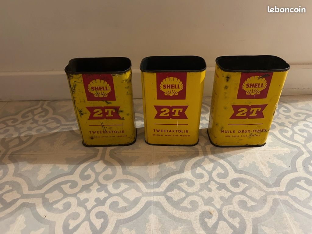 Lot de 3 bidons Shell - Collection