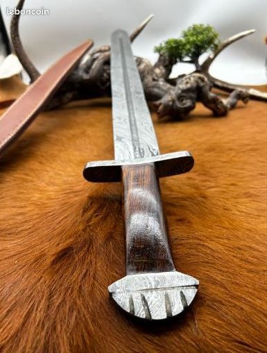 CTD34 : Damascus viking sword - Épée damas viking 512 couches_ ES ...