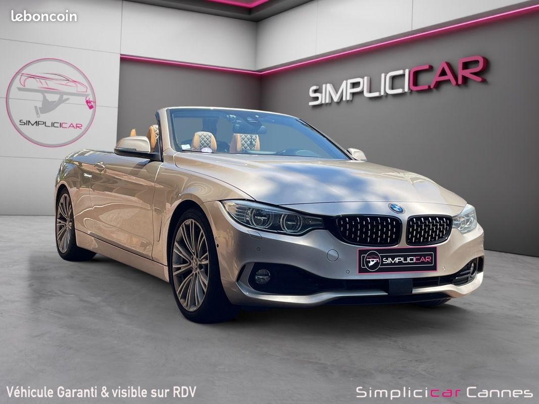 BMW SERIE 4 CABRIOLET F33 428i 245 ch Luxury A - Voitures