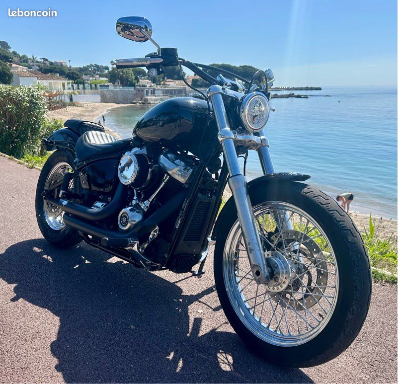 H-d softail standard 107 stage 1 magnifique config - Motos