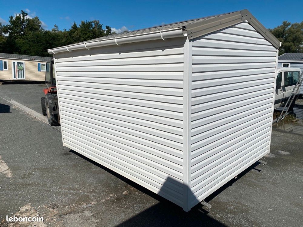4x3m, livré, isolation 4 saisons + double vitrage, Bureau mobil ...