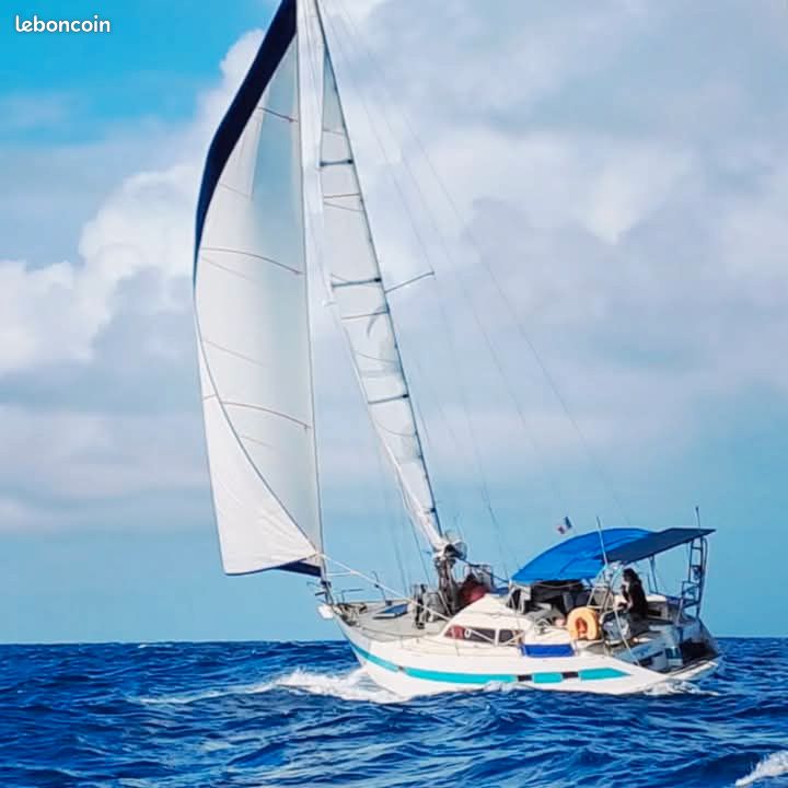 RARE : VOILIER DE CROISIÈRE ALUMINIUM 11m, plan HARLE Beaujolais - Nautisme