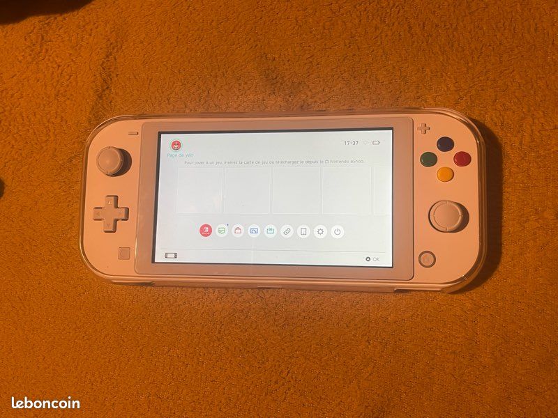 Nintendo Switch Lite – Blanc (Custom) – Comme Neuve + Accessoires – 170 ...