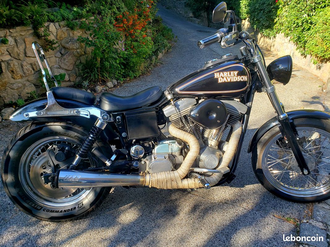 Harley Davidson dyna 1340 - Motos