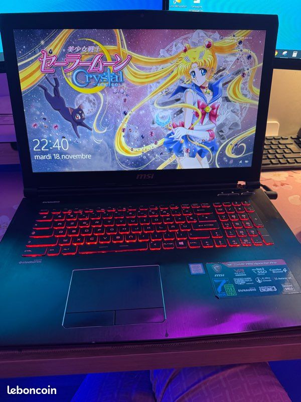 PC portable gamer - MSI GE72MVR 7RG APACHE PRO - GTX 1070 - SSD 256 GO ...