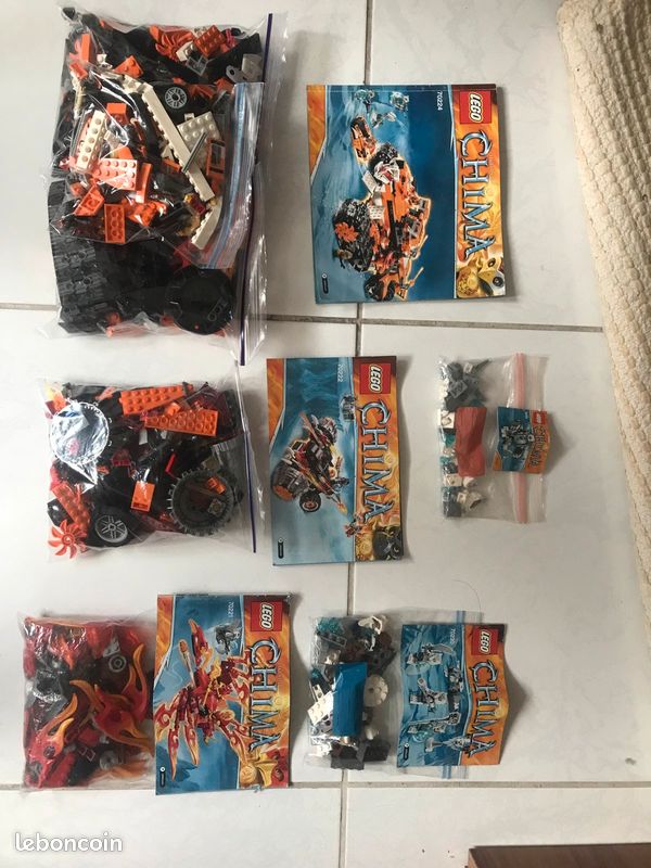 Lot lego chima - Jeux & Jouets