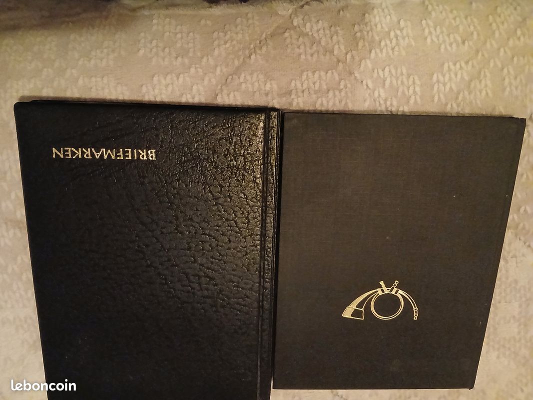 Lot 2 albums timbres vides - Collection