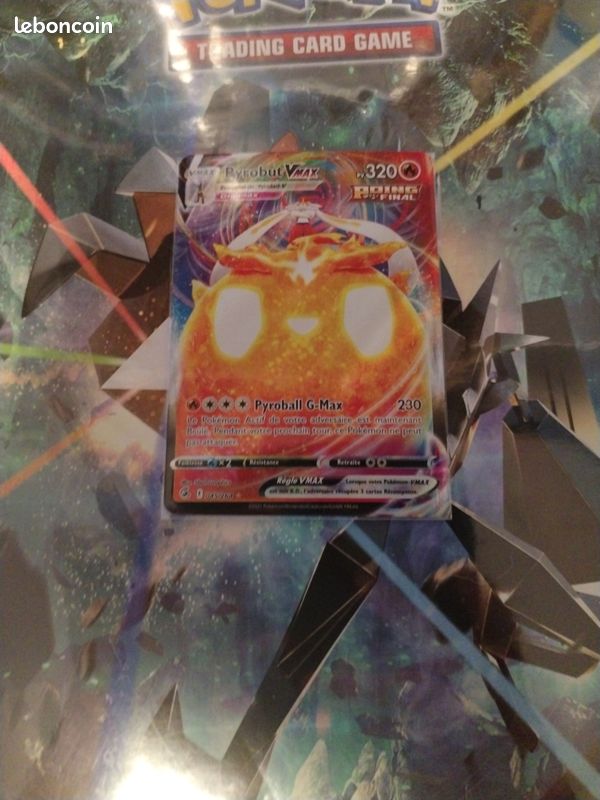 Carte pokémon pyrobut Vmax - Collection