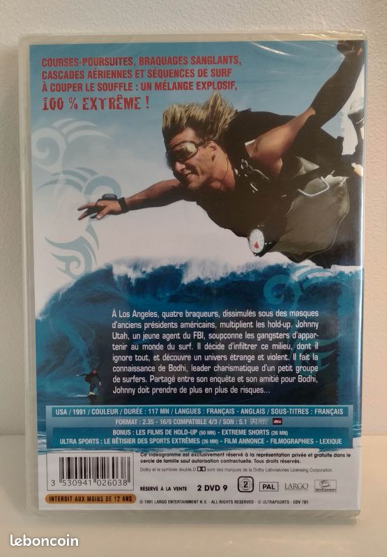 Point Break (Blu-Ray) Neuf sous blister - DVD - Films