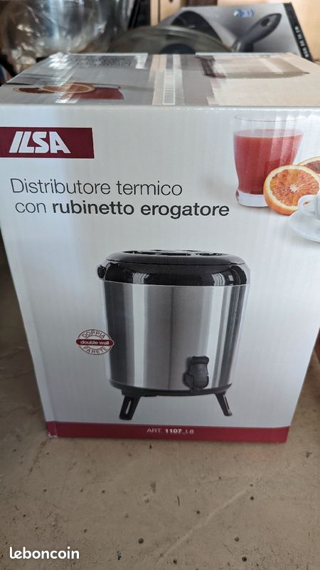 Distributeur thermique avec robinet de distribution Ilsa - Équipements ...