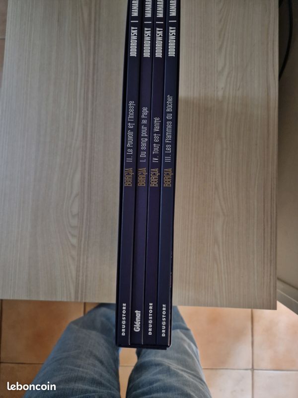 Extrement rare bd/ bde coffret l' intégrale borgia jorodowsky manara ...