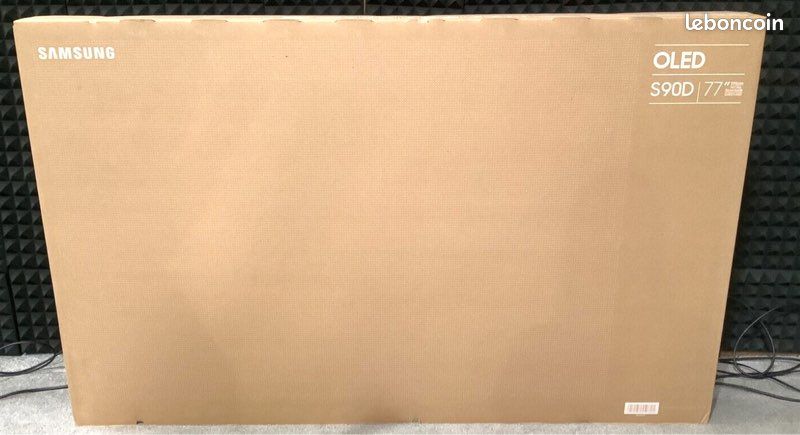 TV OLED Samsung TQ77S93D 196 cm 4K UHD Argent Carbone. Neuve - Photo ...