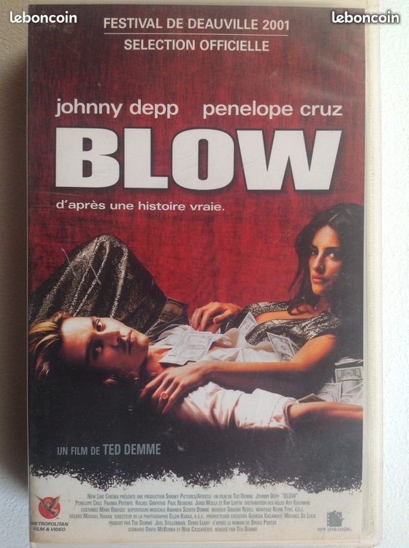 BLOW UP JOHNNY DEPP PENELOPE CRUZ K7 VIDEO Envoi Possible - DVD - Films