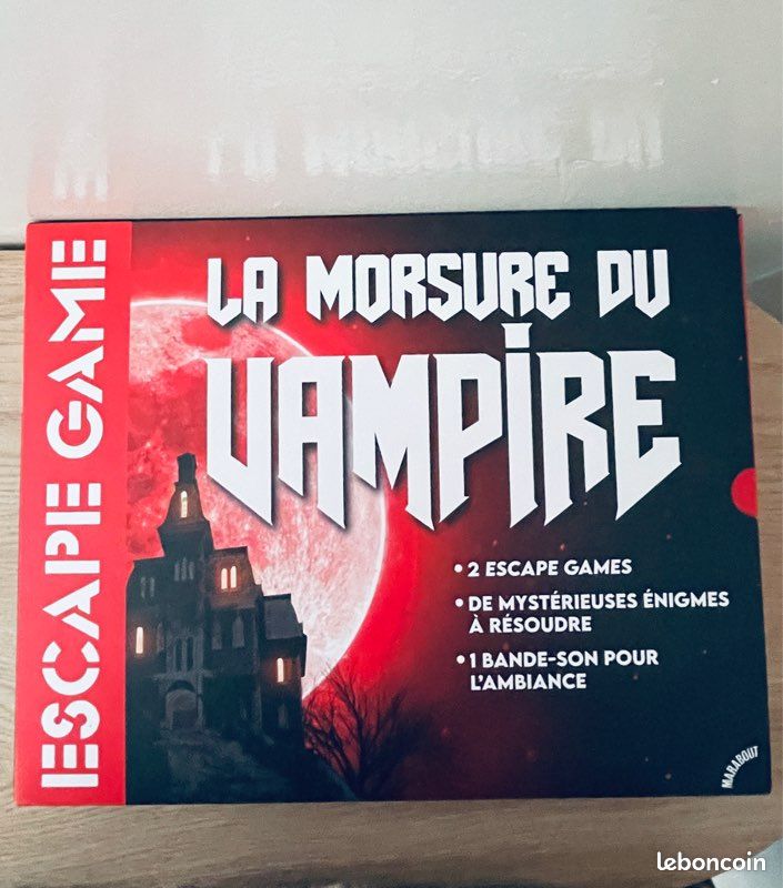 Escape game La Morsure du Vampire Neuf - Jeux & Jouets