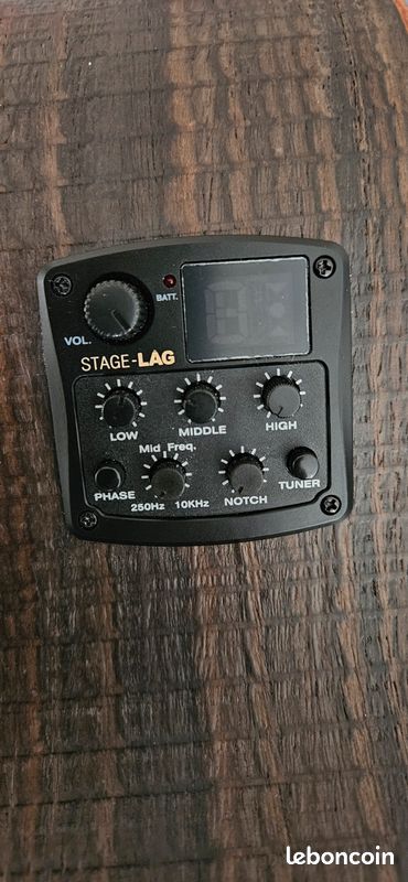 Vend guitare électro-acoustique Lag tramontane t118 auditorium cutaway ...