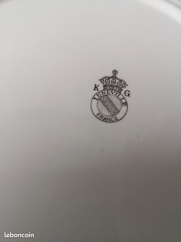 Assiettes Faïence Lunéville Keller/Guerin - Collection