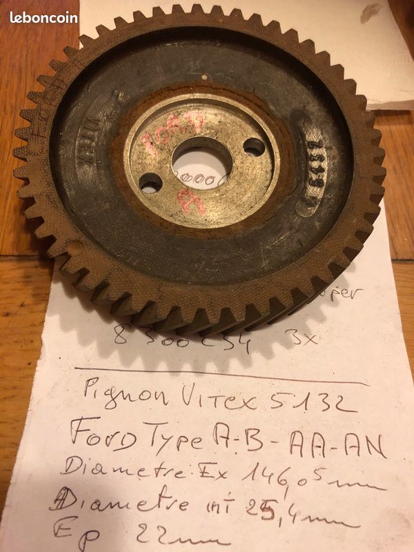 Pignon vitex 5132 FORD type A-B-AB-AA-AN - Équipement auto