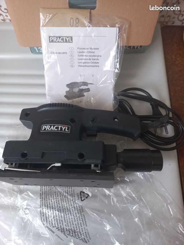 Ponceuse vibrante électrique PRACTYL NEUVE - Bricolage