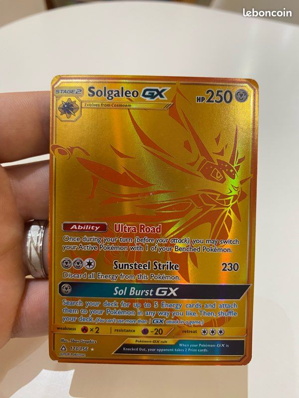 Solgaleo ex carte Pokémon - Collection