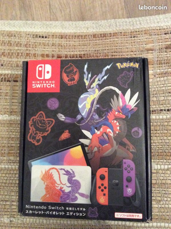 Switch Oled Pokemon comme neuve - Consoles