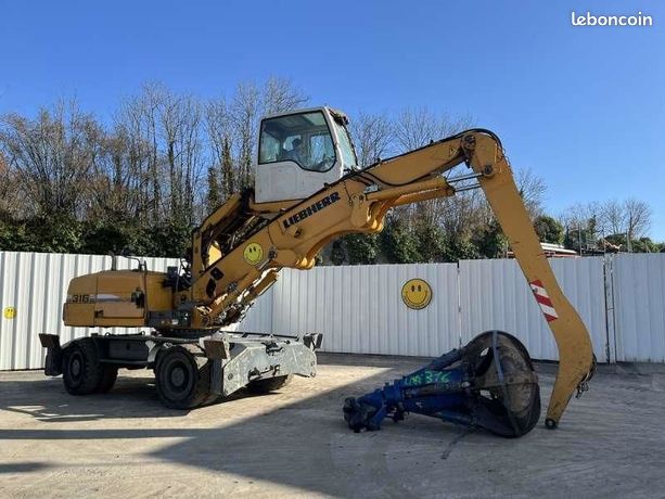 Pelle liebherr -BTP - Chantier gros-oeuvre d'occasion - leboncoin