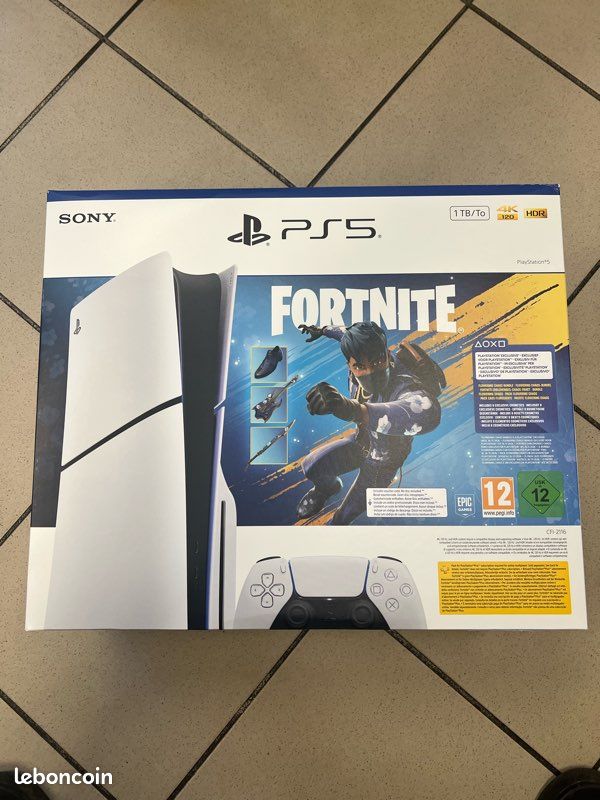 PlayStation 5 1to standard édition fortnite ps5 - Consoles