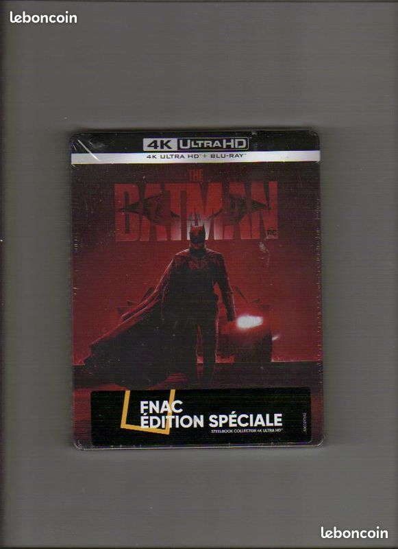 The Batman * 4K Ultra Hd + Blu Ray * Steelbook Collector Fnac * Neuf * Blister - DVD - Films