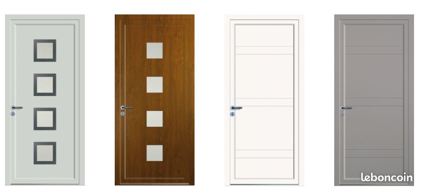 Porte PVC pas chère - Bricolage
