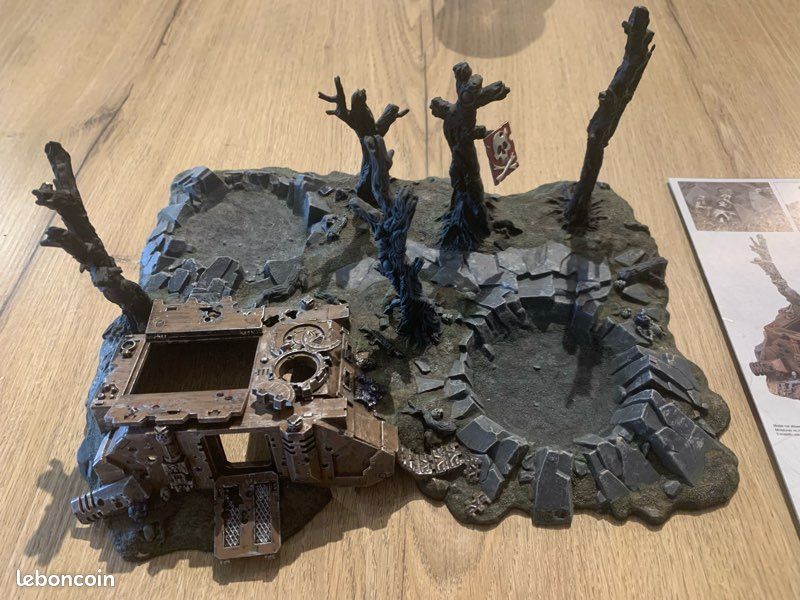 Warhammer 40k décor crash Rhino - Modélisme